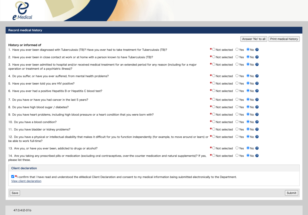 オーストラリア ビザ申請用健康診断を日本から予約する方法と手順 - kaniyukablog